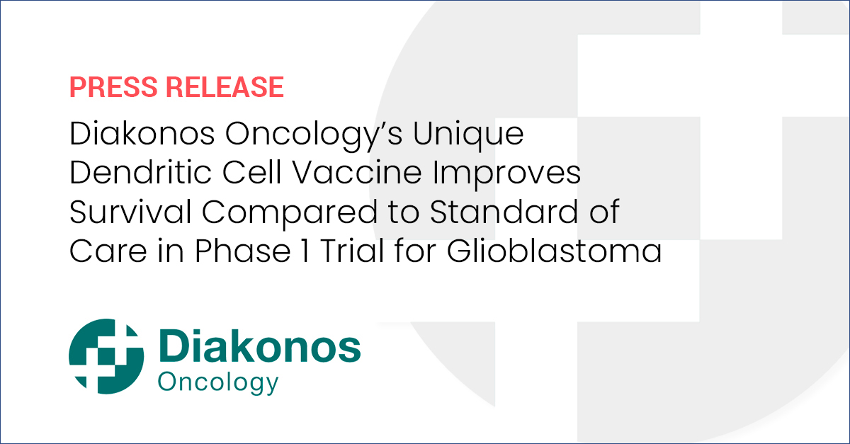 Diakonos Oncology’s Unique Dendritic Cell Vaccine (DOC1021) Improves ...