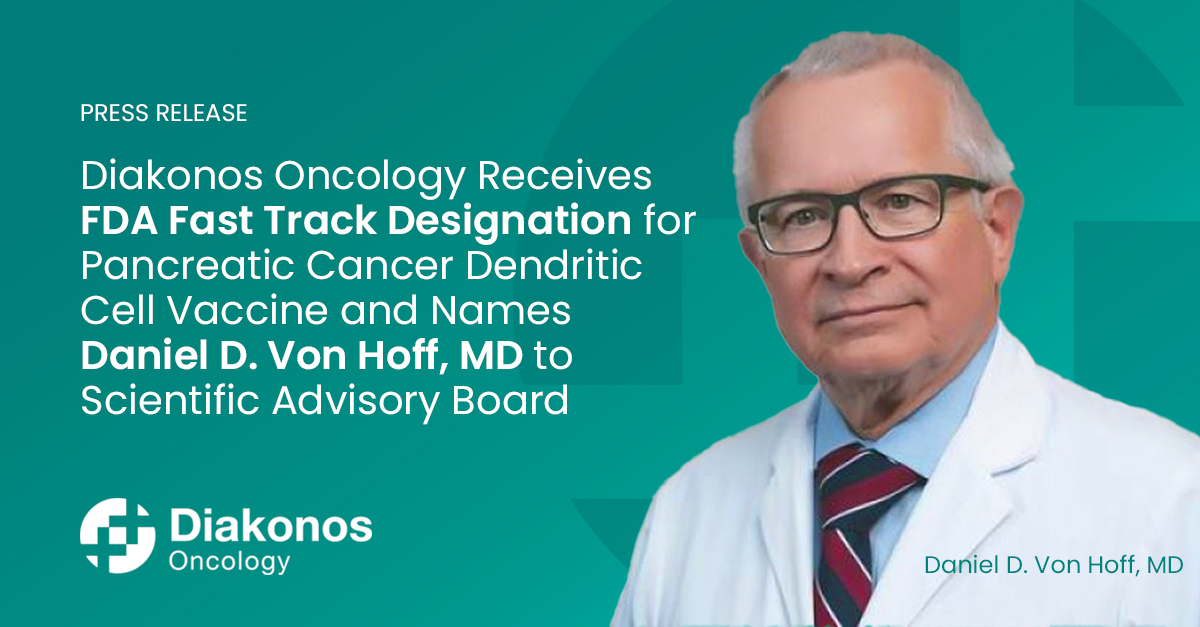 Diakonos Oncology Receives FDA Fast Track Designation for Pancreatic ...